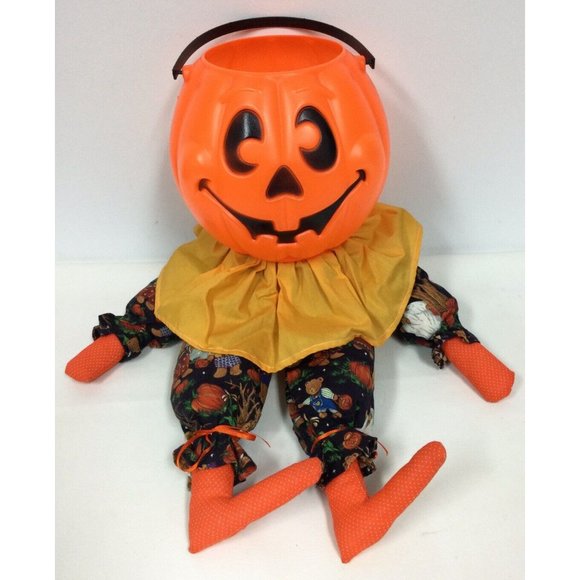 Handmade | Holiday | Halloween Trick Or Treating Jack Olantern Clown ...